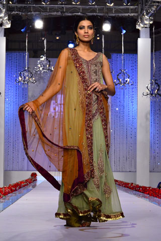 Modeling: Mehdi's Collection at the finale of Bridal Couture Week ...