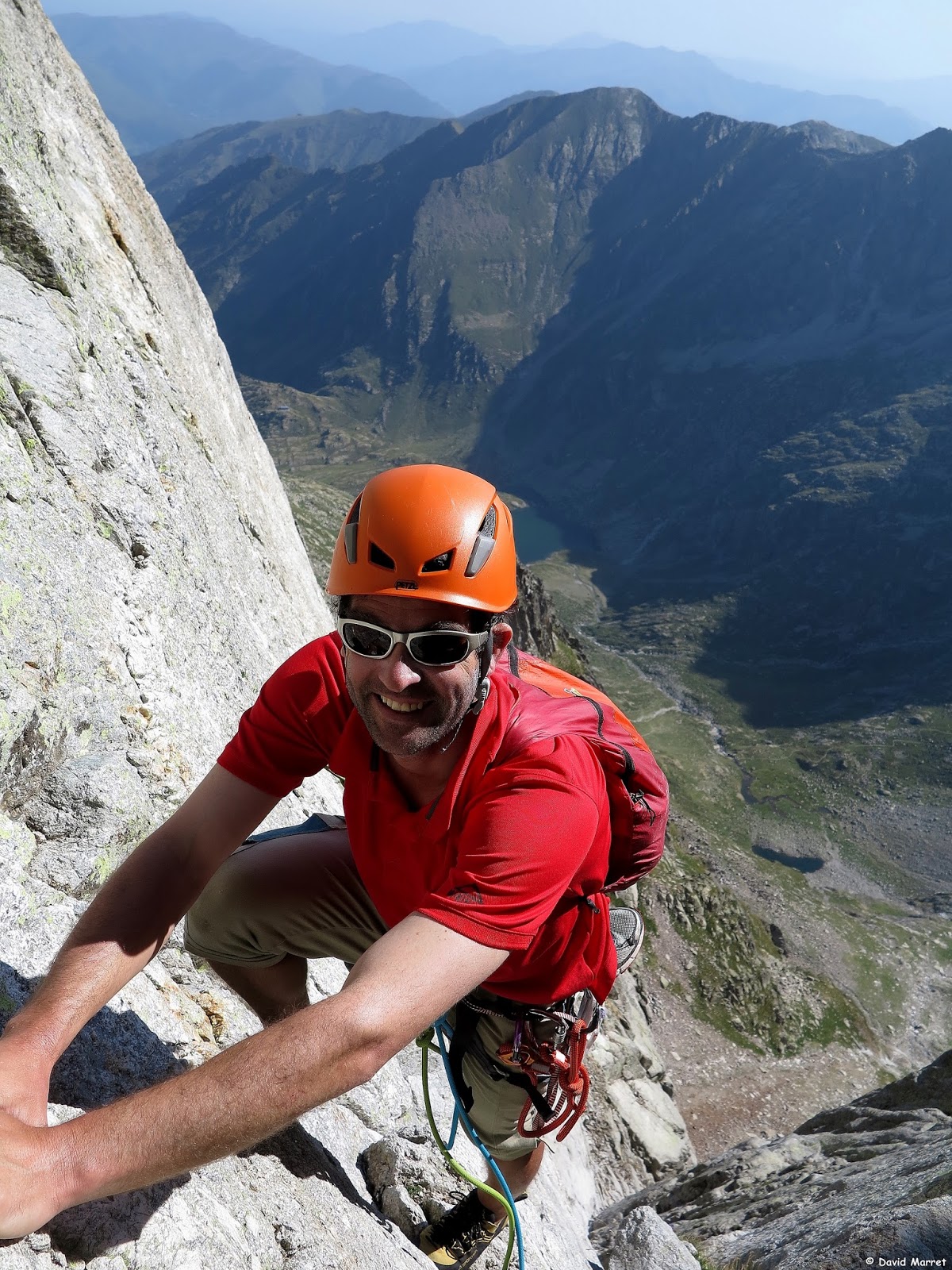 ...BLOG à BLOC !!: PIC DES SPIJEOLES: UN DIEDRE PARFAIT A PLUS DE 3000
