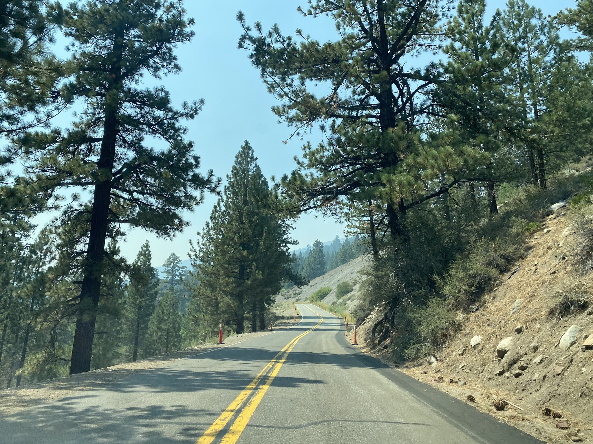 Trans-Sierra Highways; California State Route 108 over Sonora Pass