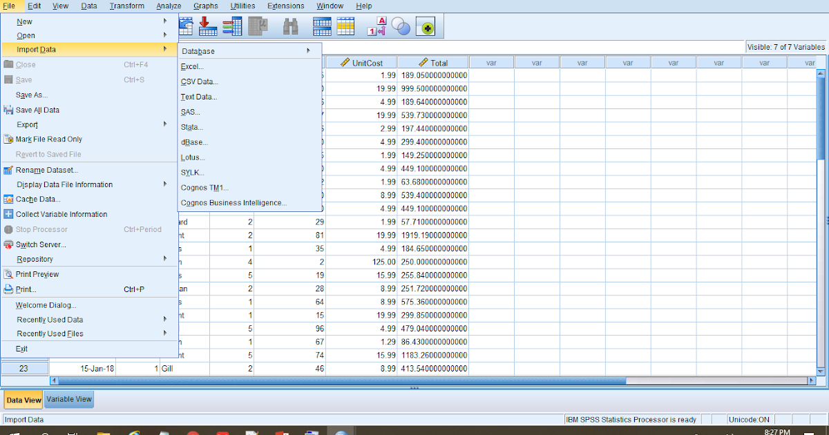 SPSS: Beginners Tutorials