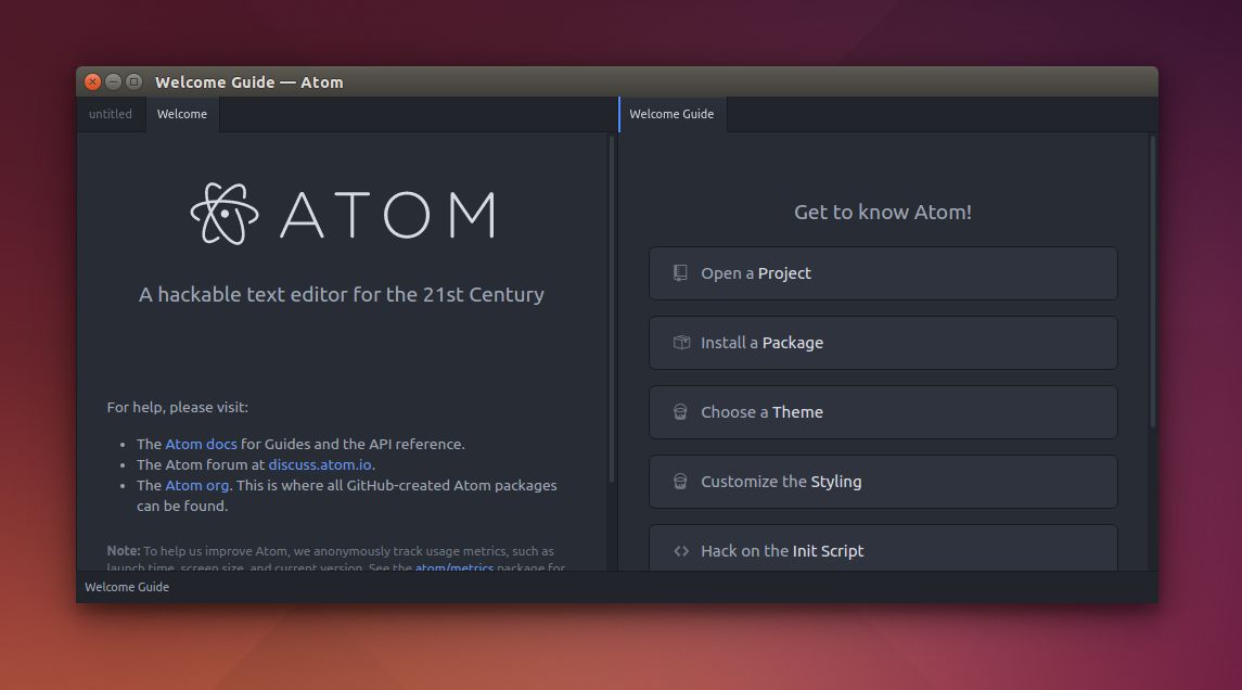 How To Install Atom Editor In Ubuntu TechErina how-to-install-atom-editor-in-ubuntu-techerina