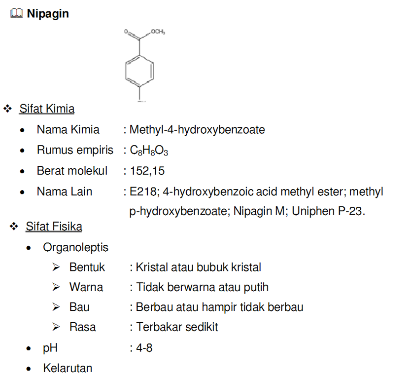 Belajar di dunia Kosmetik: Sediaan Nipagin