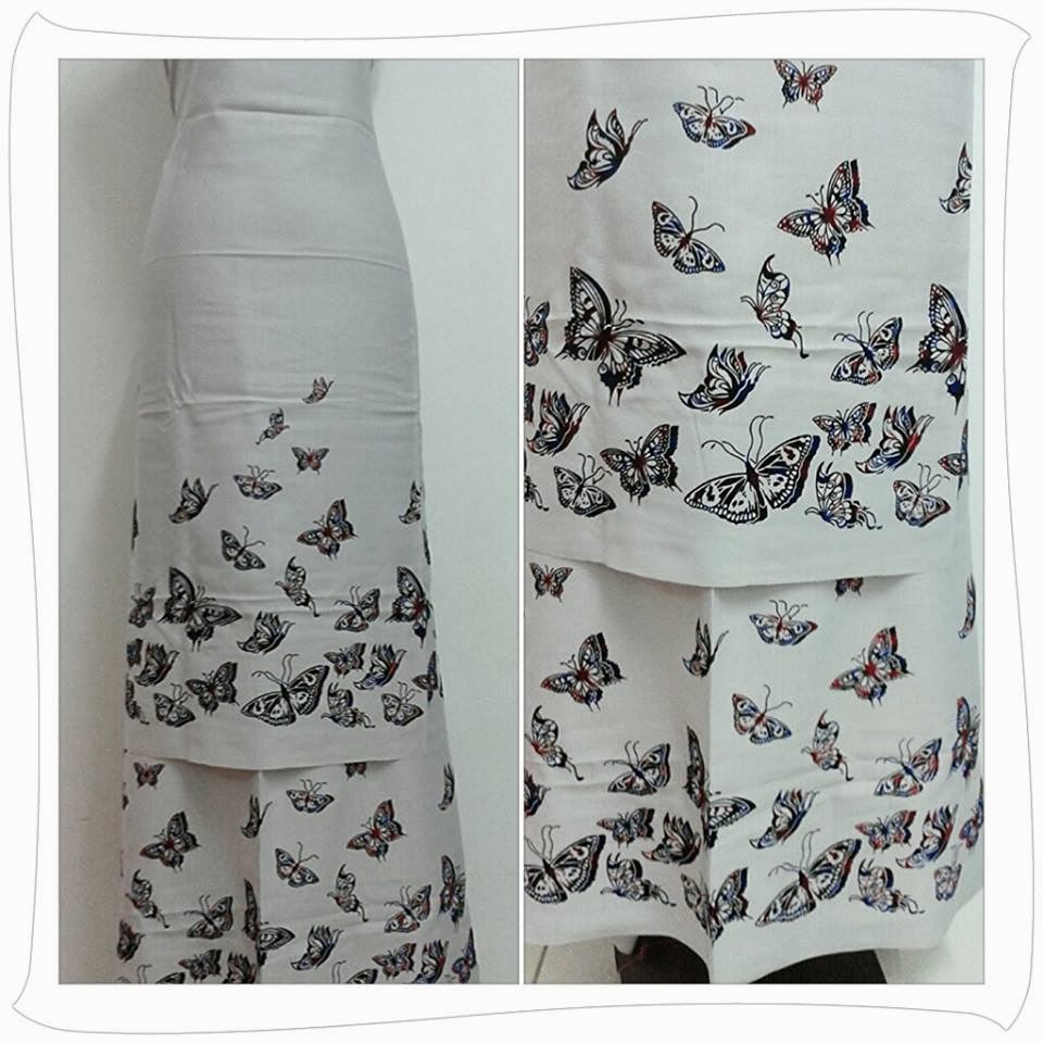 WAFIY COLLECTION - KAIN PASANG TERKINI : COTTON BALDU CORAK BUTTERFLY ...