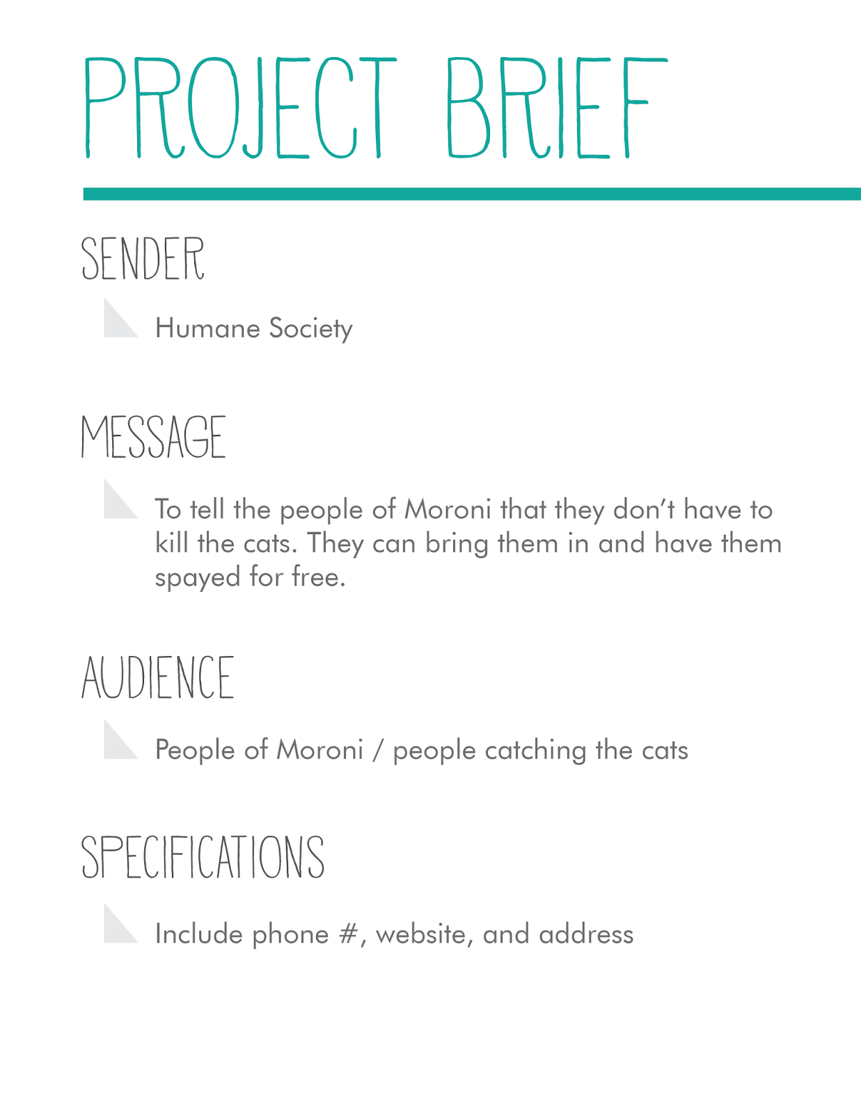 Vis Comm S14 - Taylor: Humane Society Ad