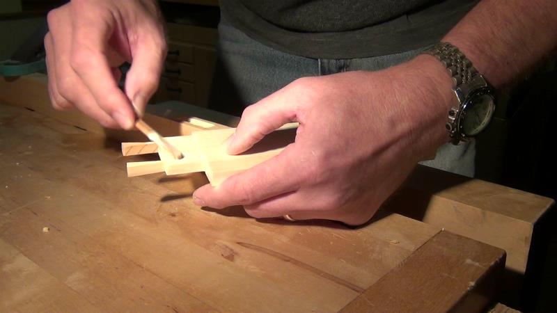 Hand Cut Joints: Fox Wedged Mortise & Tenon
