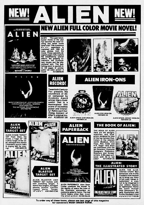 space1970: Warren Magazines ALIEN (1979) Collector's Edition