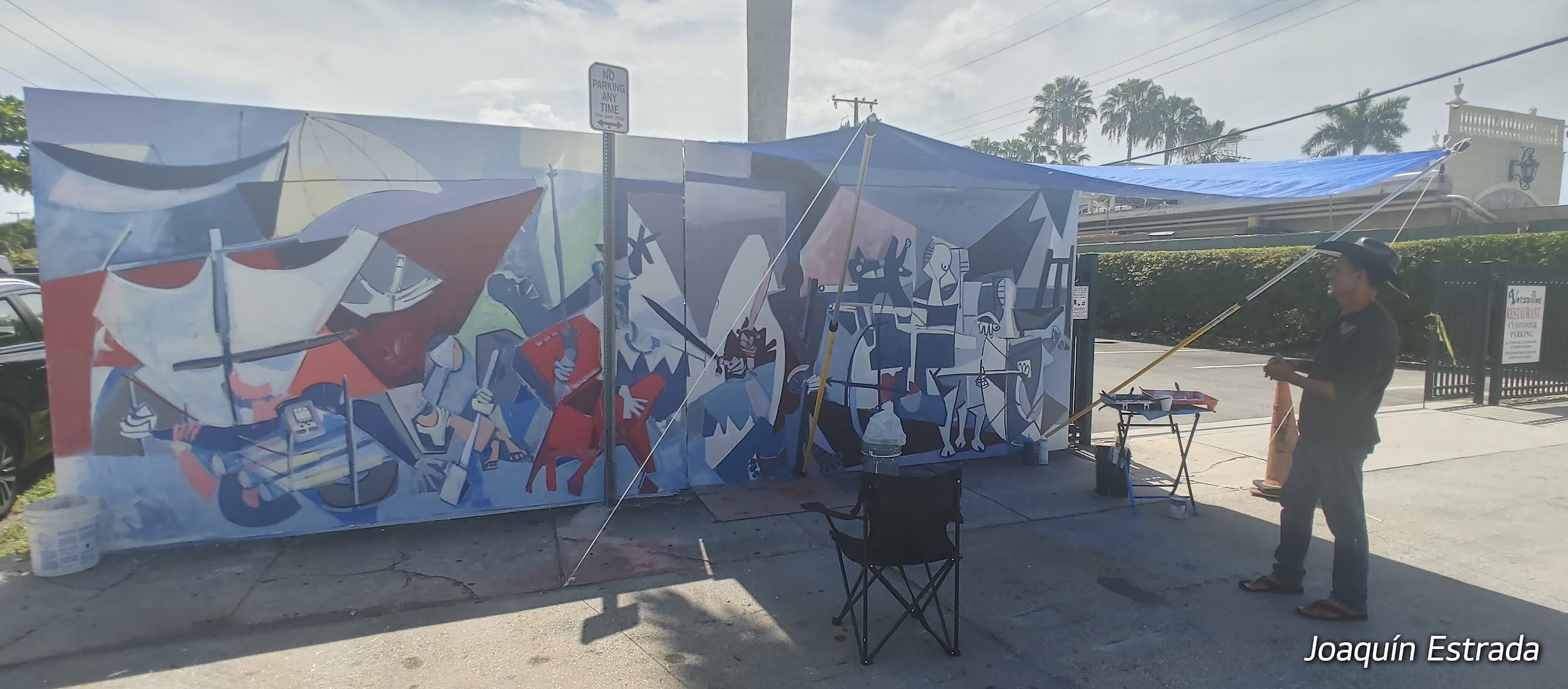 Gaspar, El Lugareño: Roberto Márquez, artista mexicano, está realizando ...