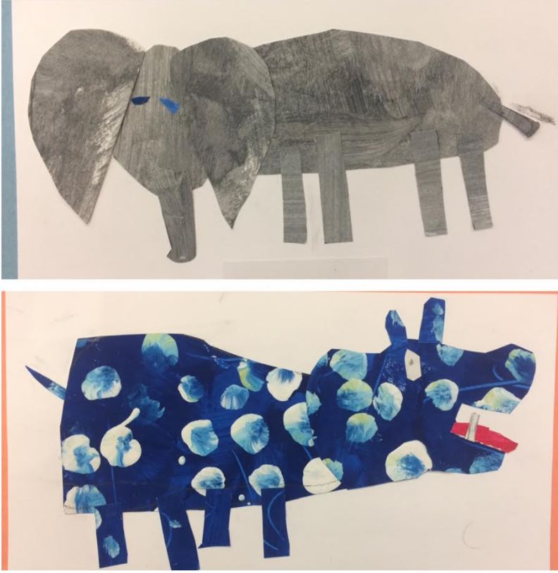 Cooper Cougar Artists: Eric Carle Inspired Animal Collages