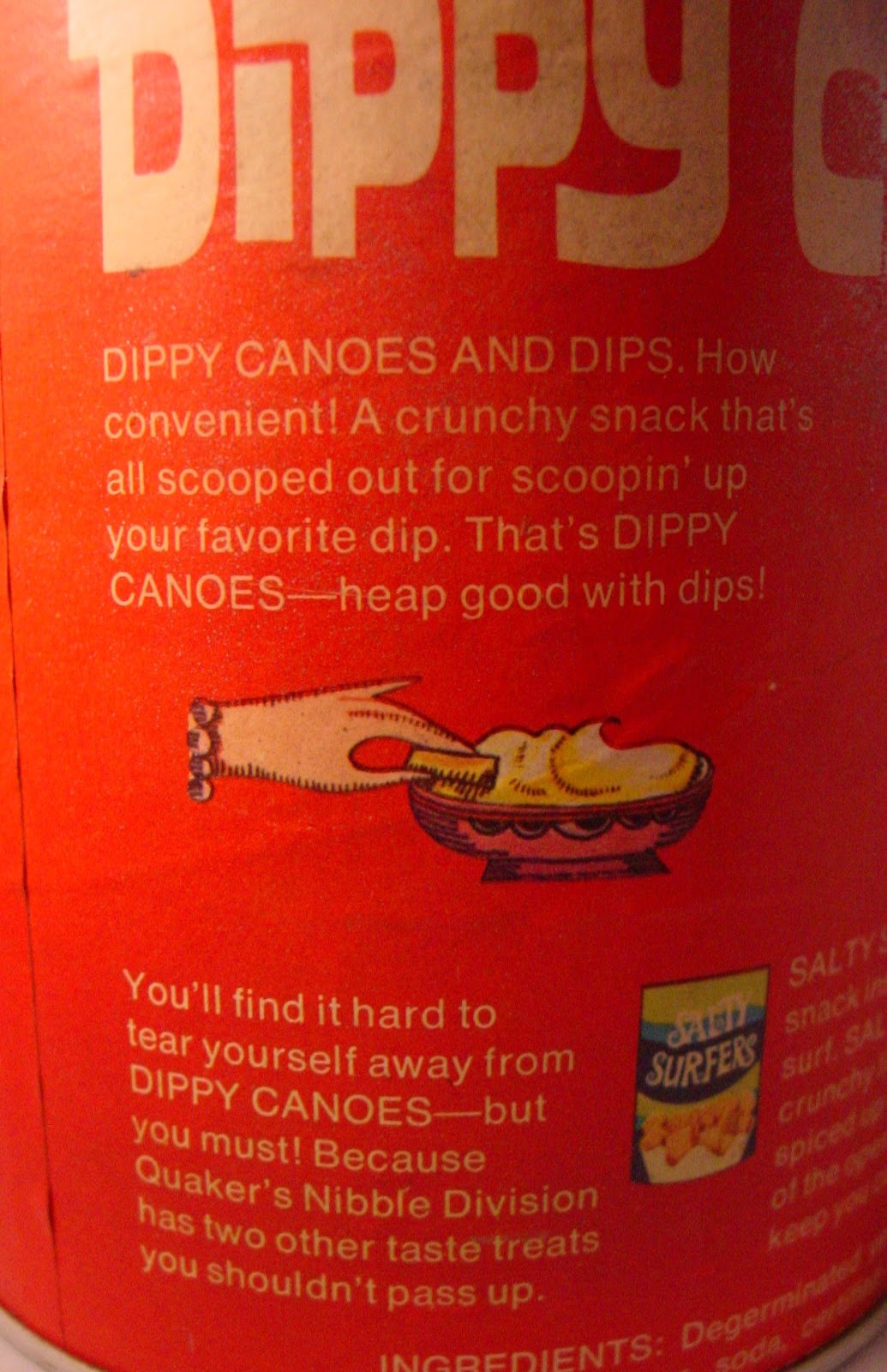 Garage Sale Finds: Uncanny Finds -- Dippy Canoes