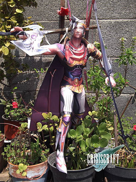 Papercraft - Dissidia Final Fantasy Bone Band Firion - Papercraft4u ...