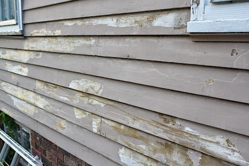 On the Doorstep: More Exterior Siding Shots, In Case You Thought I Was ...