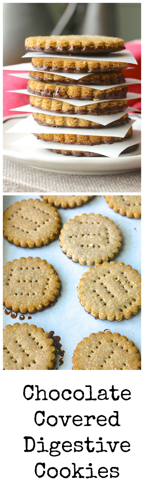 Chocolate Covered Digestive Cookies | Karen's Kitchen Stories