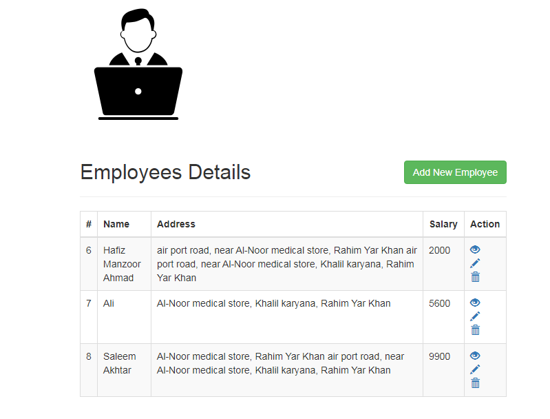 Insert Read Update And Delete Data Using Php And Mysql Database Crud Operations In Php Mysql