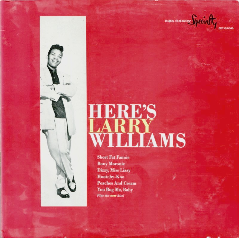 Rien que des vinyls: Larry WILLIAMS - 1959 - US-SPECIALTY 2109 - Here's ...