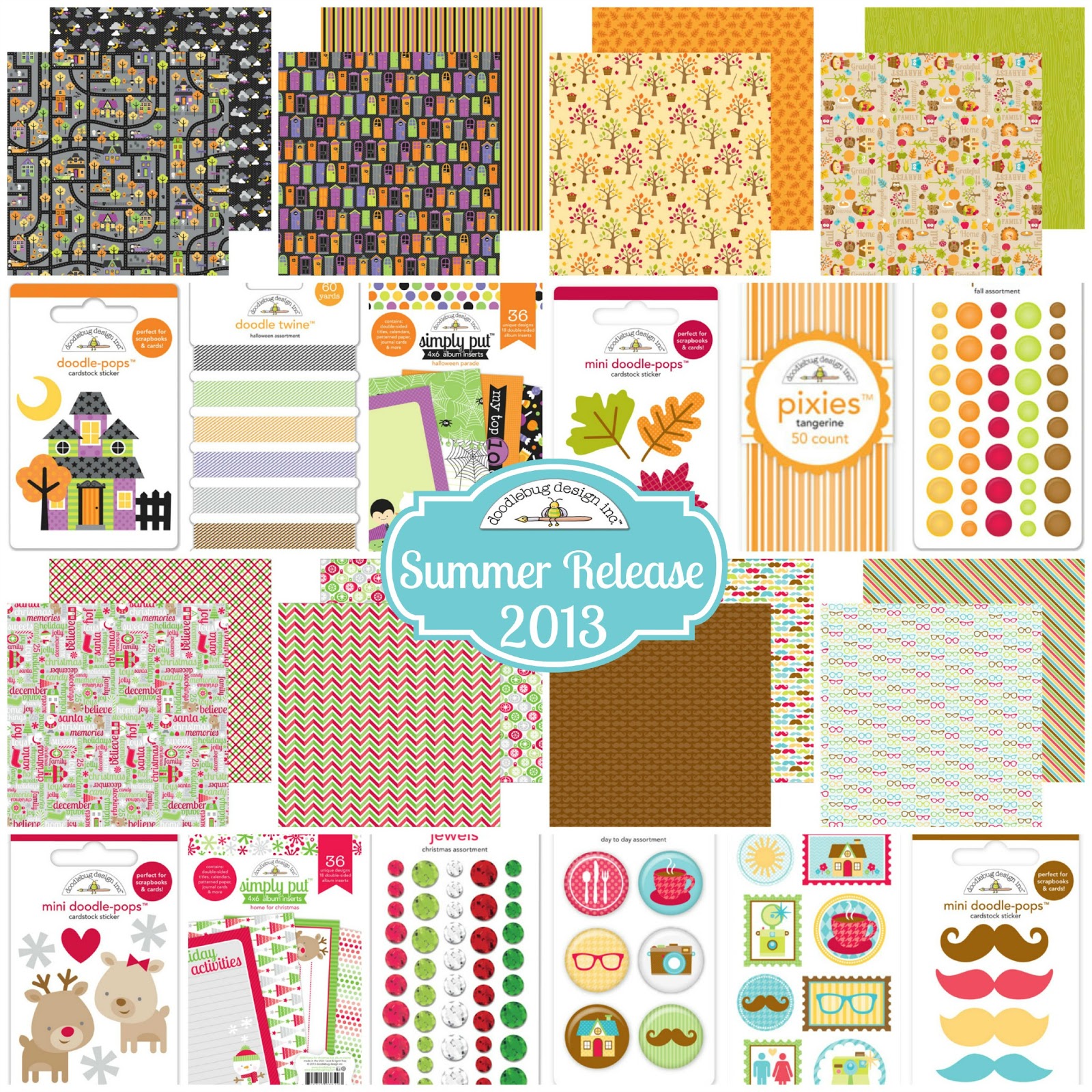 Doodlebug Design Inc Blog: Introducing Home for the Holidays Collection