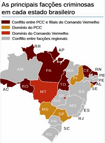 CAMOCIM POLÍCIA 24h: MAPA CONFIRMA CEARÁ NO CENÁRIO NACIONAL DA "GUERRA ...