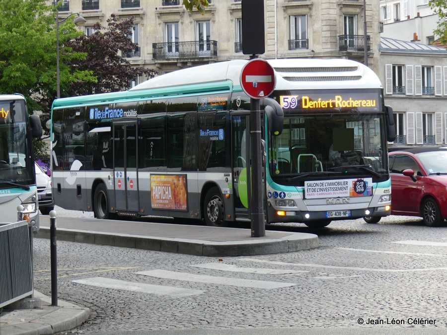 Les Tramways,Métro,RER,Bus de la RATP: Bus 59