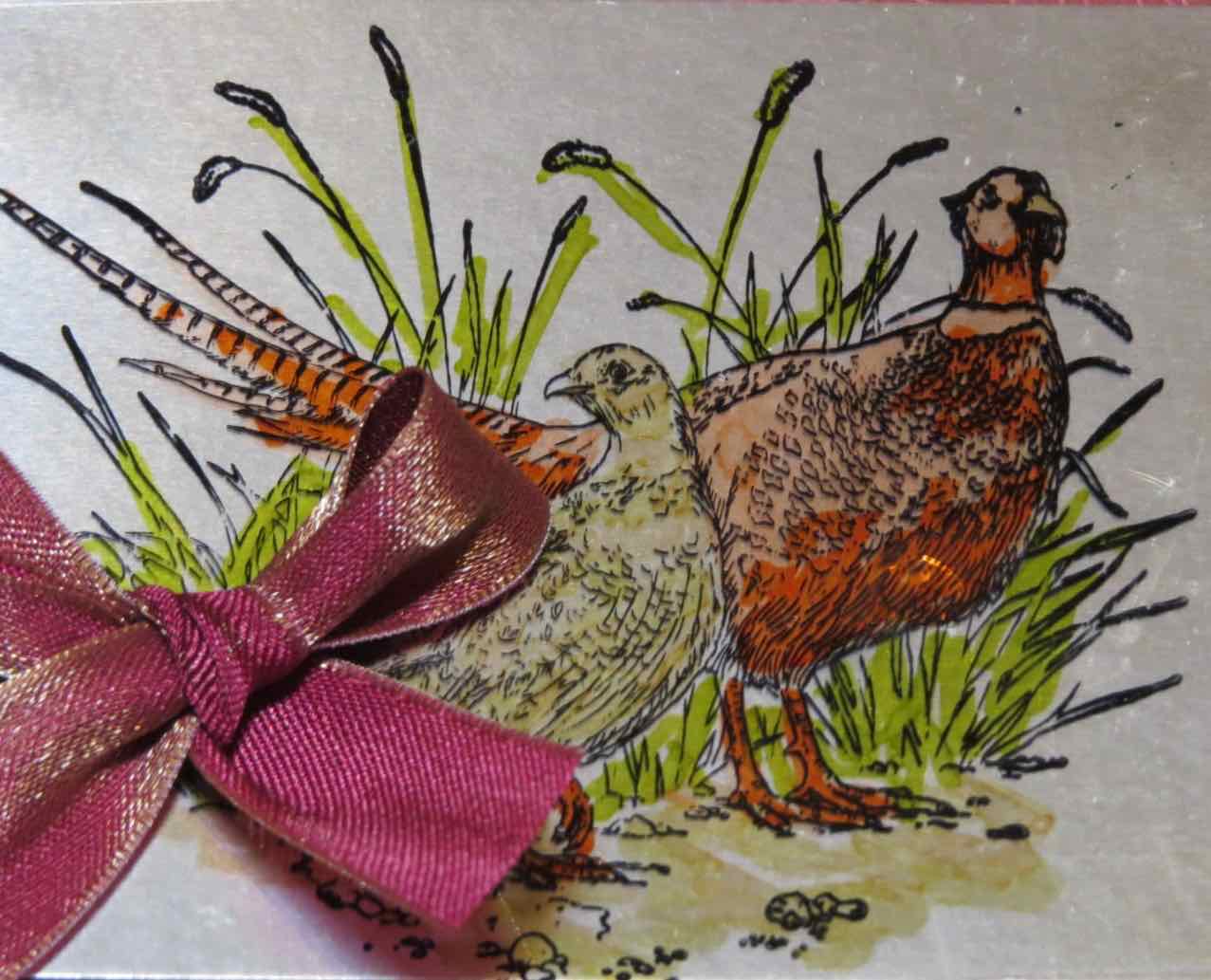Stampin'Up Pleasant Pheasants - Karina Chin, Stampin' Up! Demonstrator
