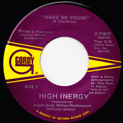 Soul Strutter: High Inergy - Discography