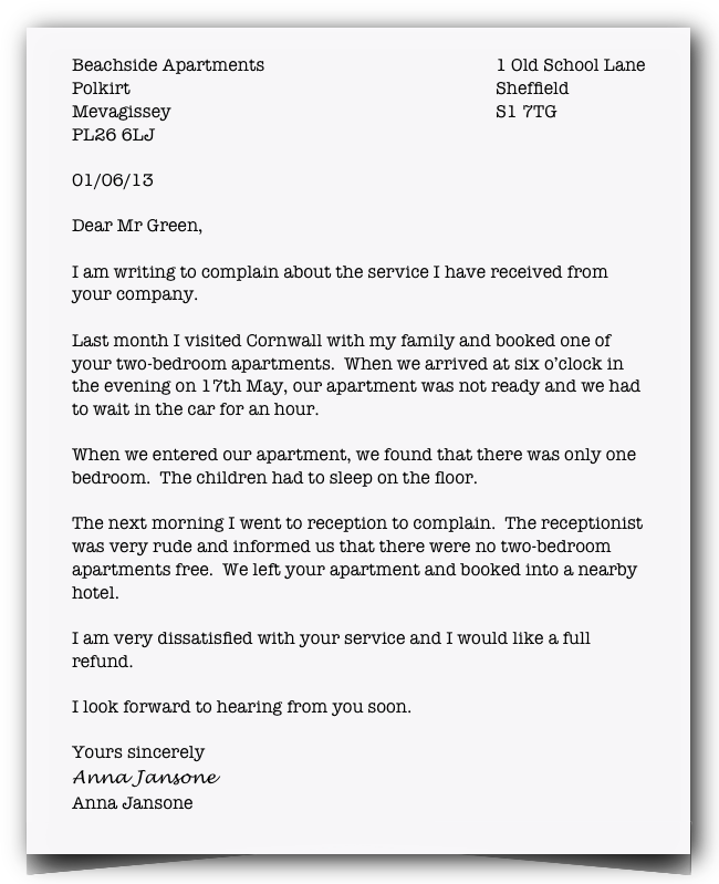English Letter Writing Formal Letter english-letter-writing-formal-letter