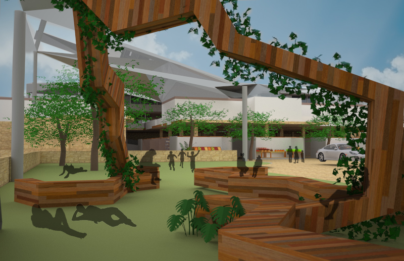 DAB810 Architecture Fiction: MARKET PLACE LEVEL SPATIAL ARRANGEMENT