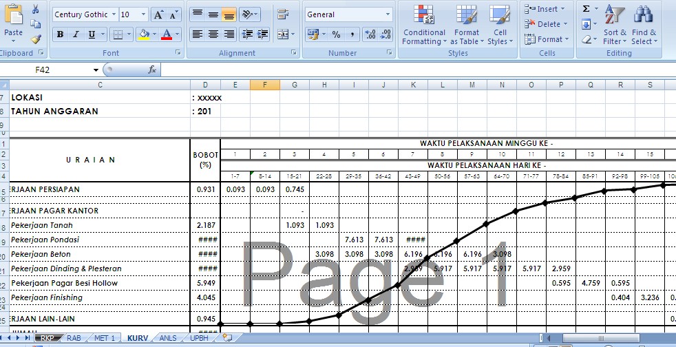 CONTOH RAB PAGAR KANTOR