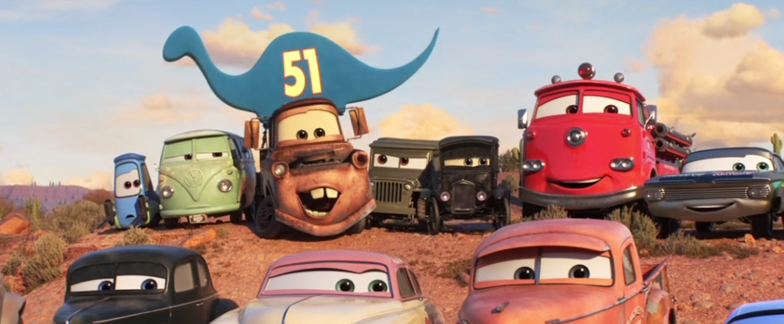 Dan the Pixar Fan: Cars 3: Saludos Amigos Ramone