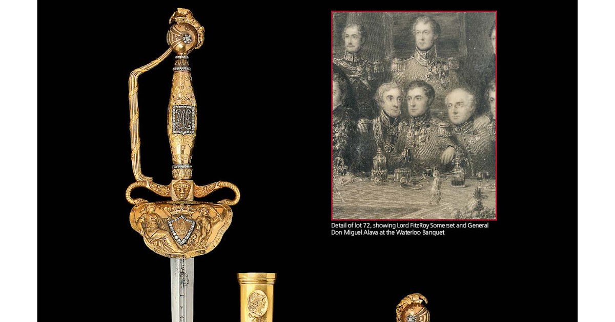 GUERRA DE LA INDEPENDENCIA ESPAÑOLA: SE SUBASTA LA ESPADA DEL GENERAL ÁLAVA