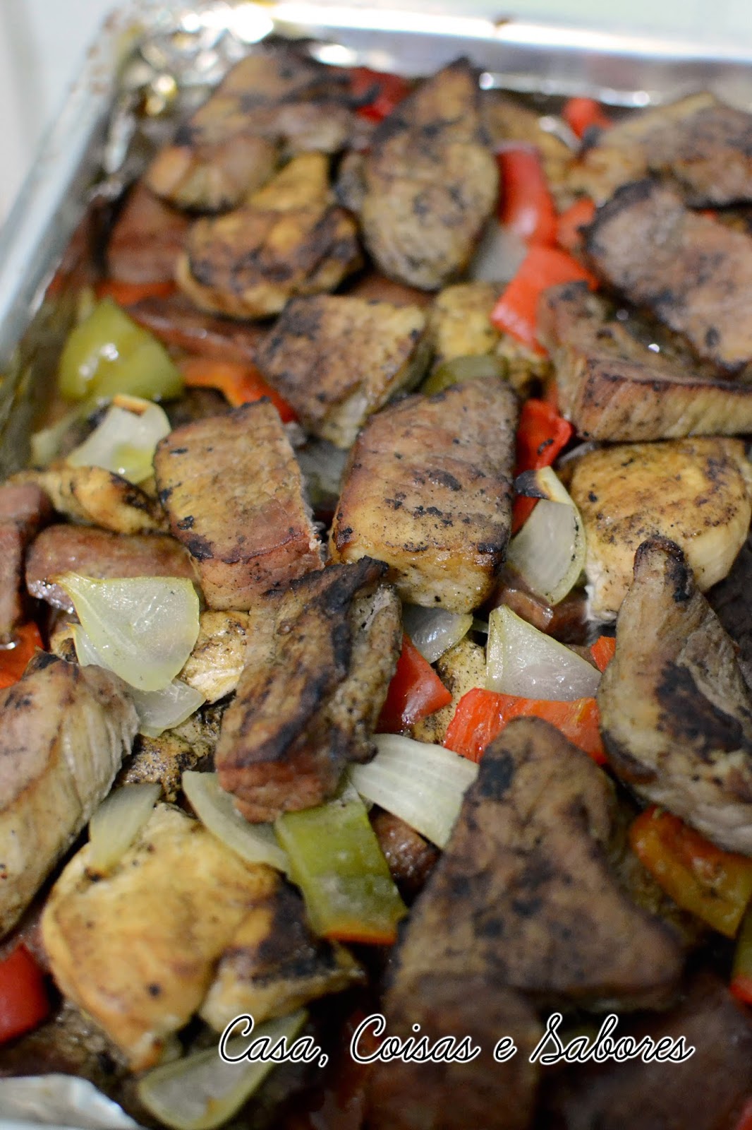 Churrasco misto de forno