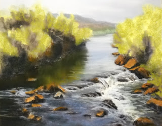 Painting Partners: Painting Moving Water