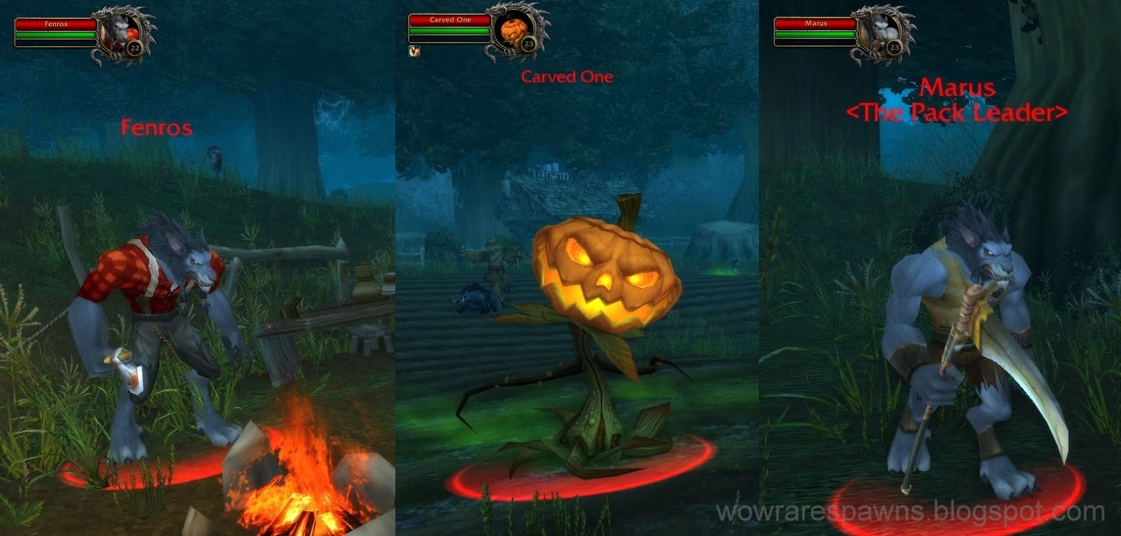 WoW Rare Spawns: Duskwood Rare Spawns