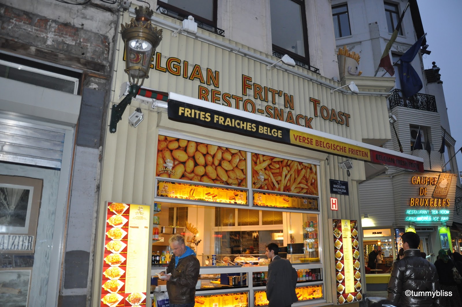 to devour...: Belgian Frit'N Toast