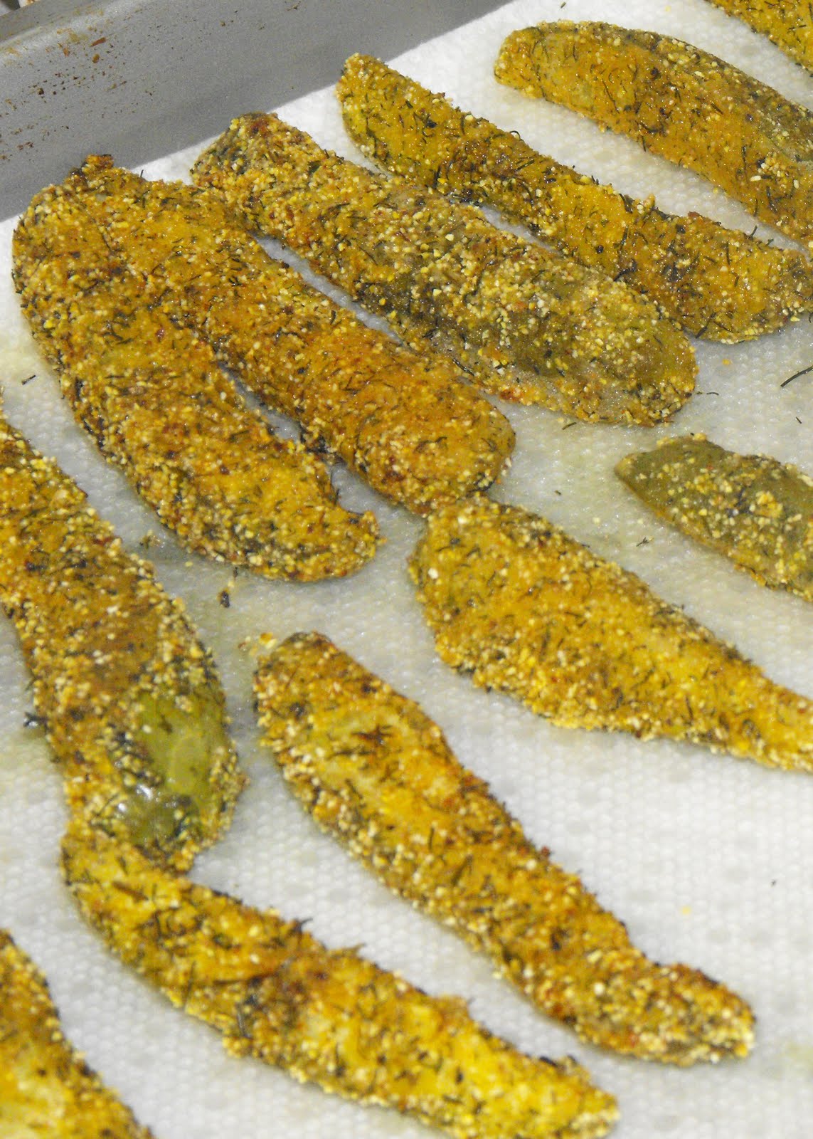 Jo and Sue: Deep Fried Pickles with Ranch-Style Dipping Sauce