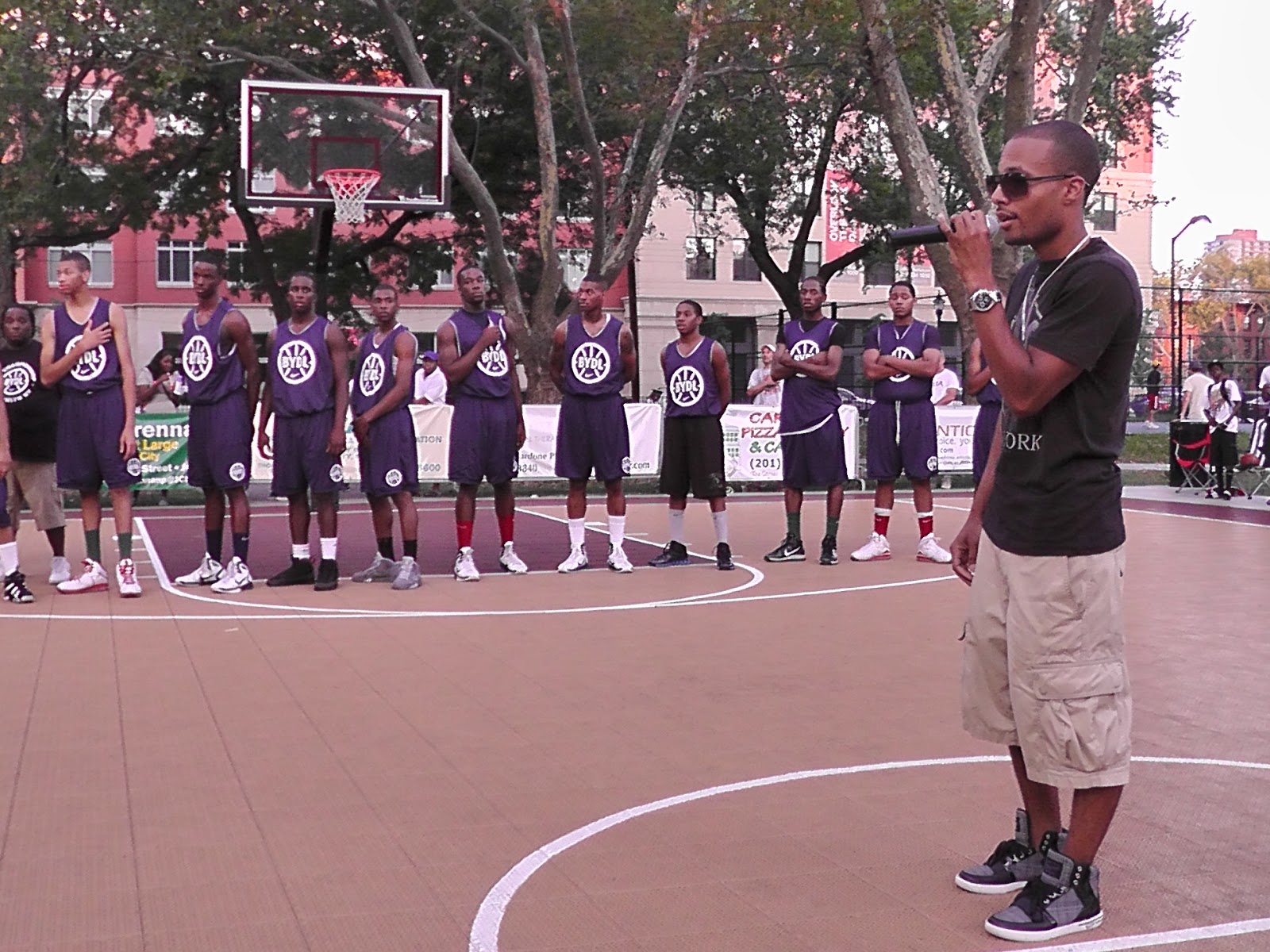 Hamilton Park Summer Basketball League: H.P. High School All Stars vs ...