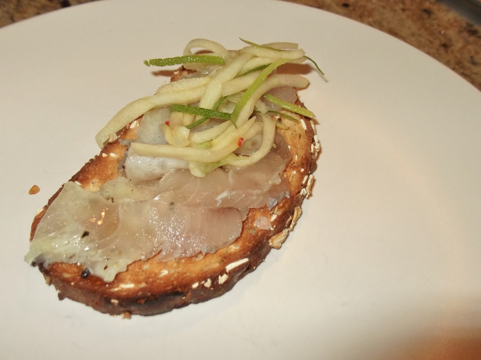 cb: kingfish carpaccio