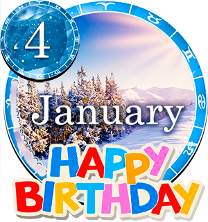 Zodiac Birthday Personality: January 4 Birthday Horoscope