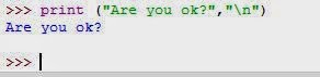 การแสดงผลข้อมูลใน Python 3 ~ Python 3