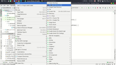 How to customize button in android