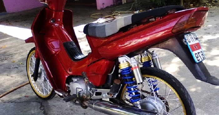 36 Foto Gambar Modifikasi Motor Yamaha Crypton Keren | Gambar ...