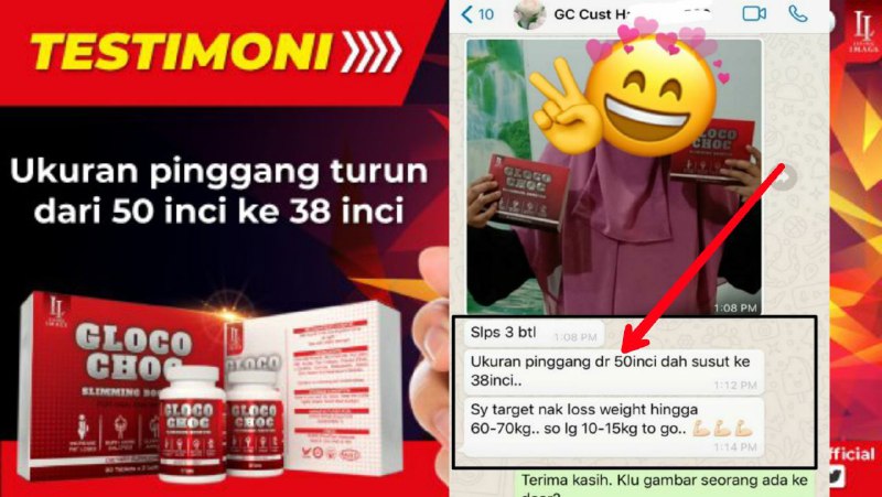 GLOCO CHOC | PRODUK KURUS PALING VIRAL