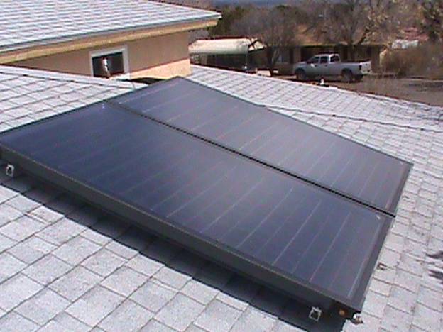 Solar Hot Water Heater Systems: Pressurized glycol solar heat systems