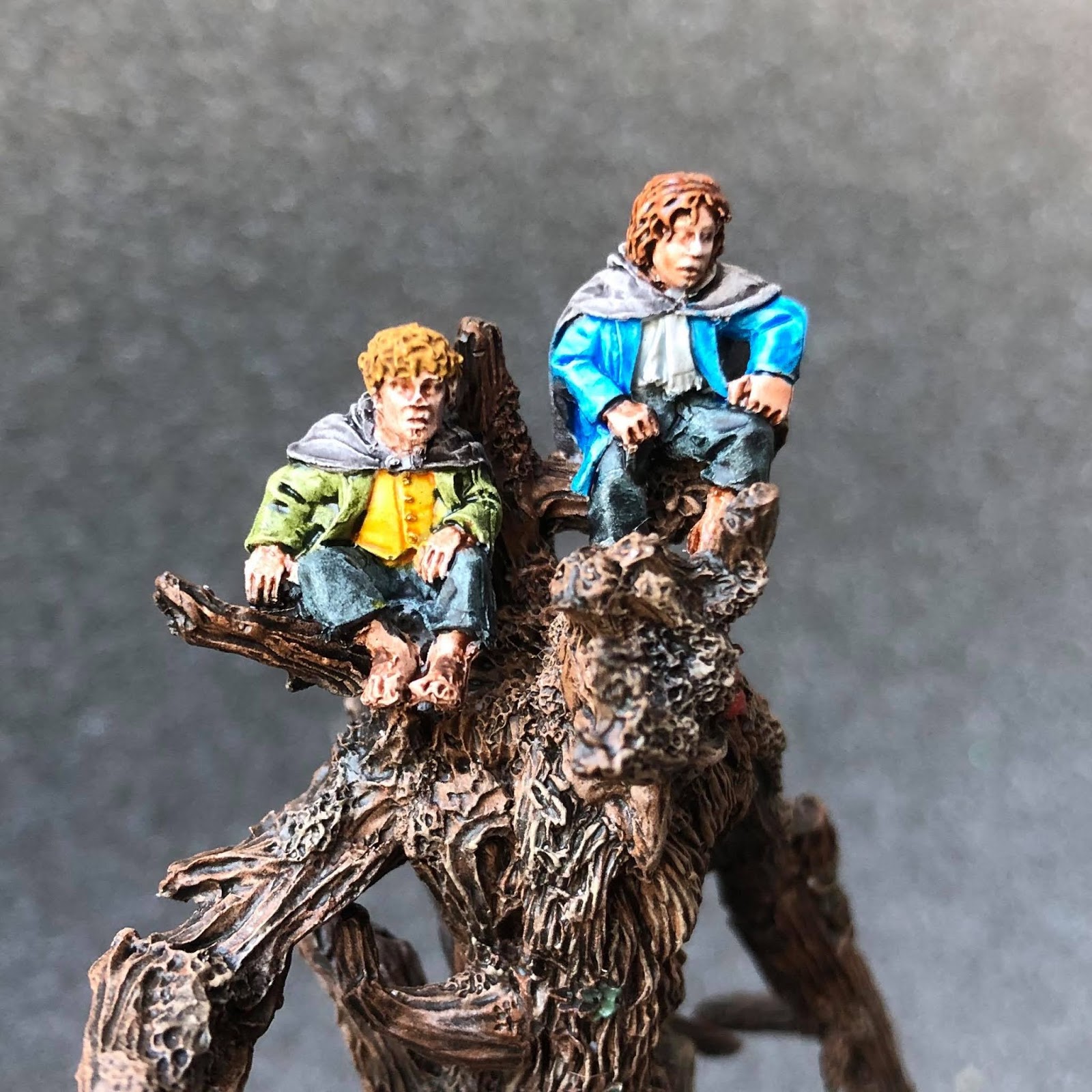 Drawn Combat: A Tale of Two Treebeards