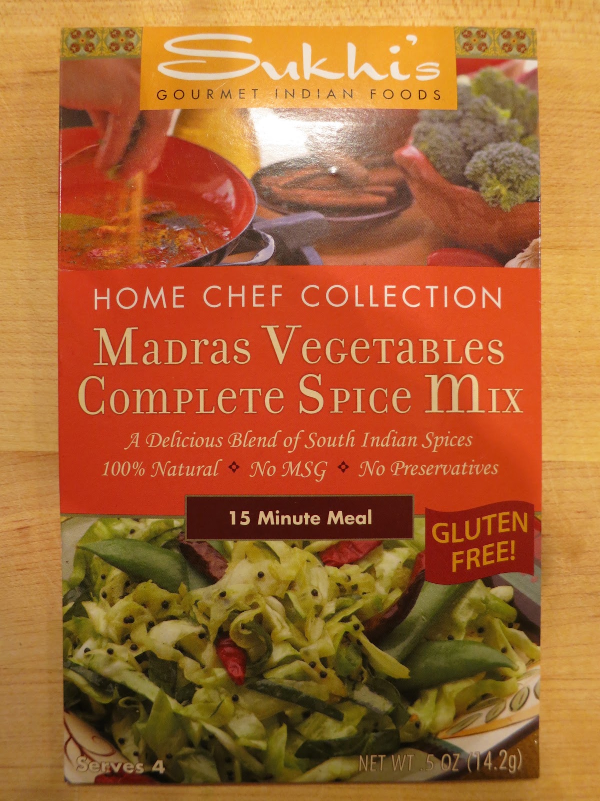 The Veracious Vegan: Sukhi's - Madras Vegetables Complete Spice Mix