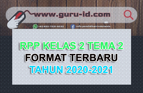 Contoh RPP satu lembar kelas II Tema 2 Terbaru 2020-2021 - Modul Ajar ...