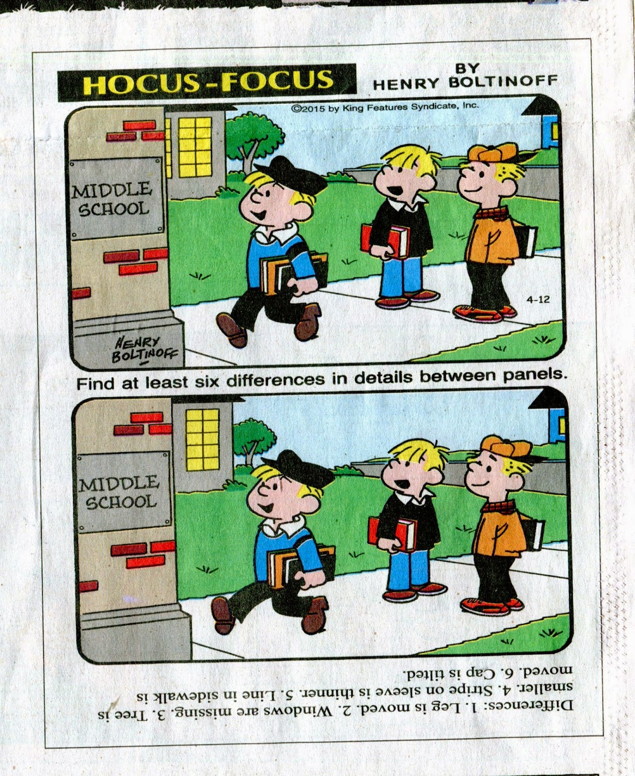 Bill's-Classic Comics: Hocus Focus (New Scans)