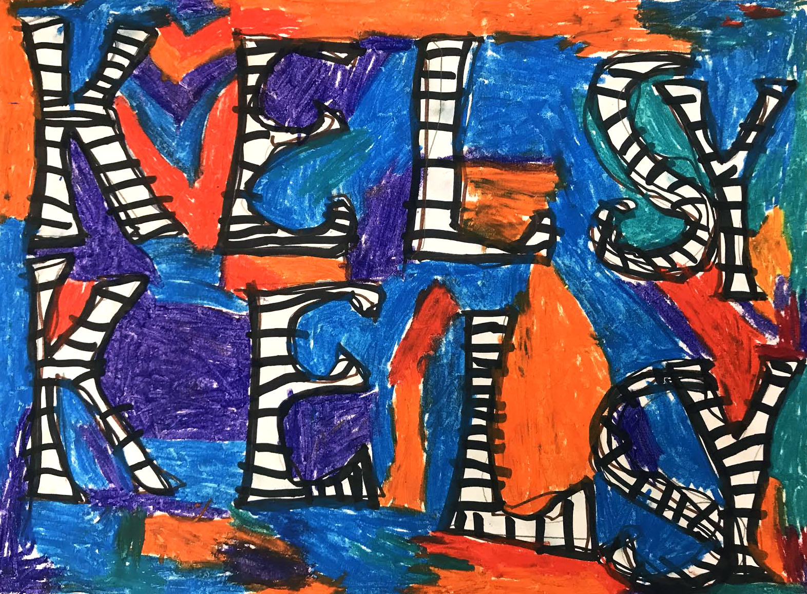 JASPER JOHNS INSPIRED NAMES
