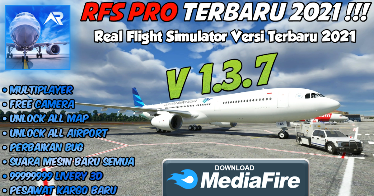 RFS Pro Mod 2021 !!! Full Unlocked || Real Flight Simulator Versi 1.3.7 ...