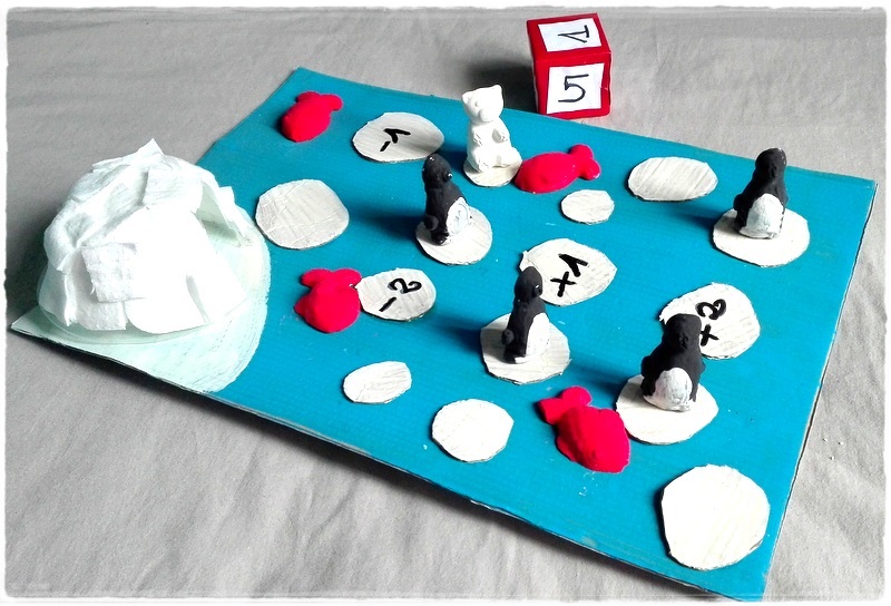 Mademoiselle-Coralie: Jeu de la banquise {home made}