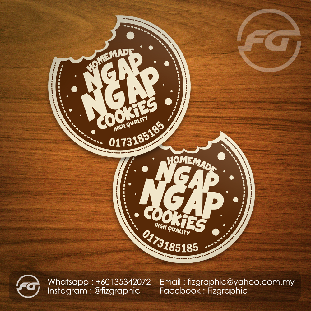Fizgraphic: Design dan Printing Sticker #95