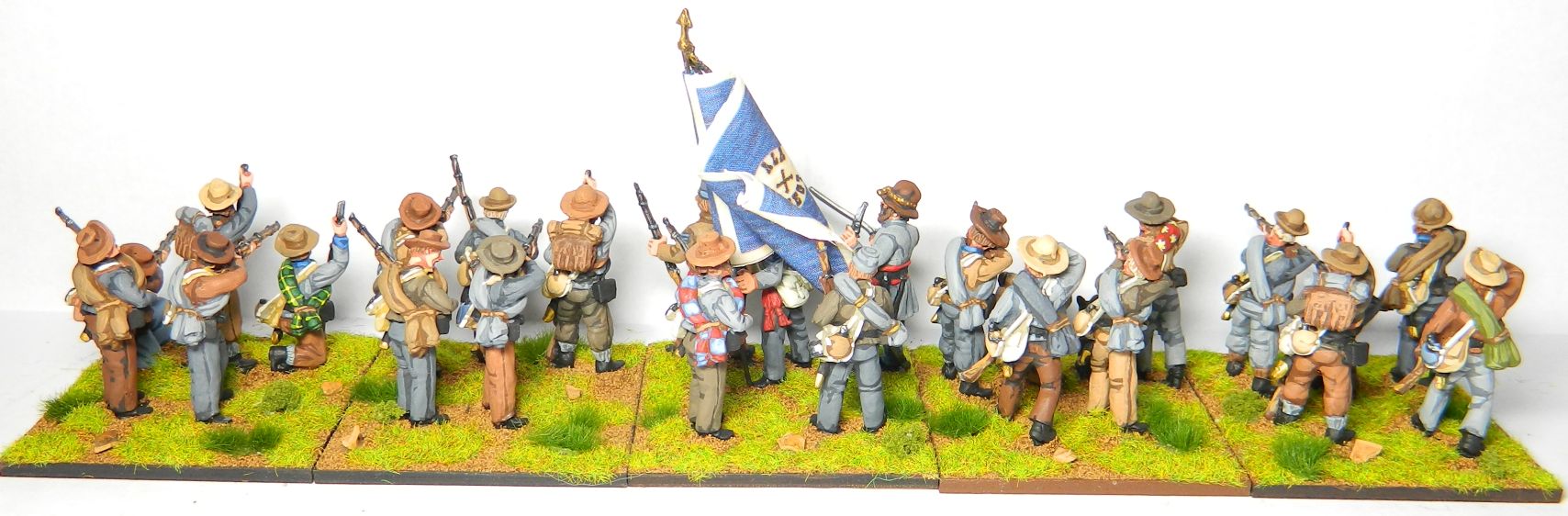 MacPhee's Miniature Men: More 40mm ACW Rebel Infantry